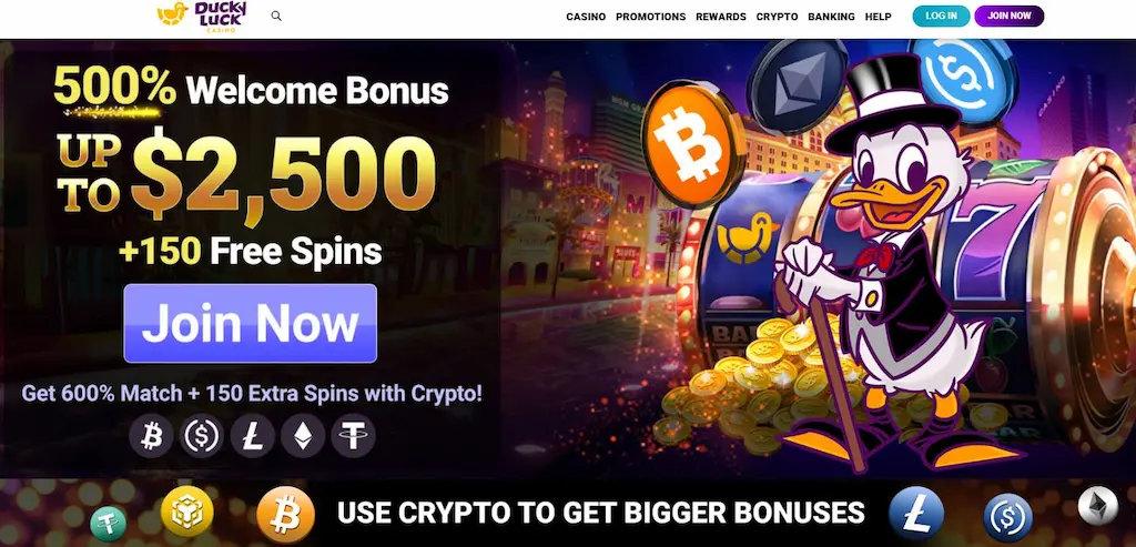 DuckyLuck Casino Expert Review & Bonus Codes (January 2026)