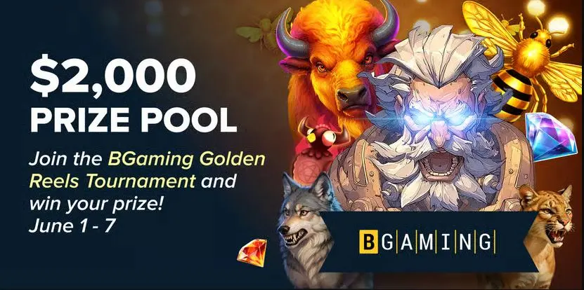 BGaming Golden Reels Tournament Now Live at Wild.io | Betting News